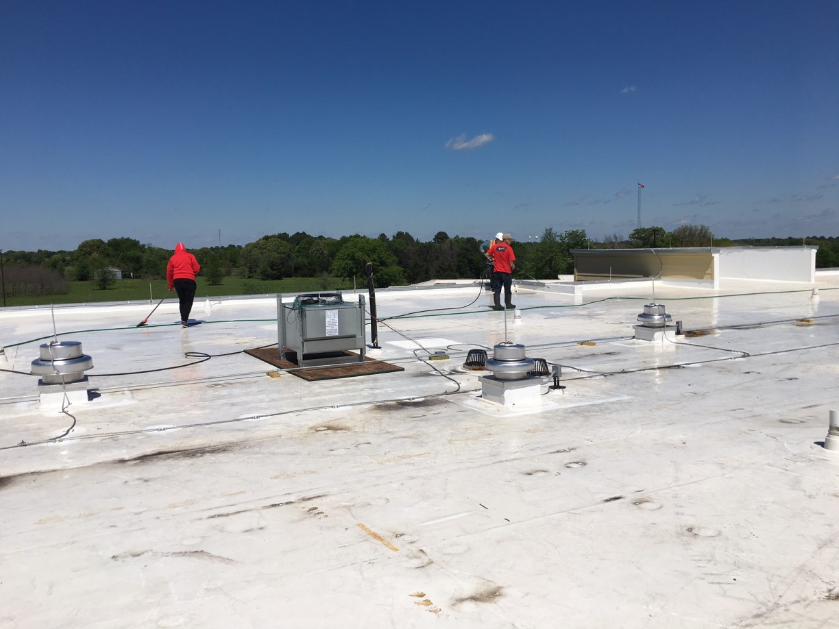 Hotel Marriott Roof Post Construction Cleaning in Van, TX | GRUBBS ...