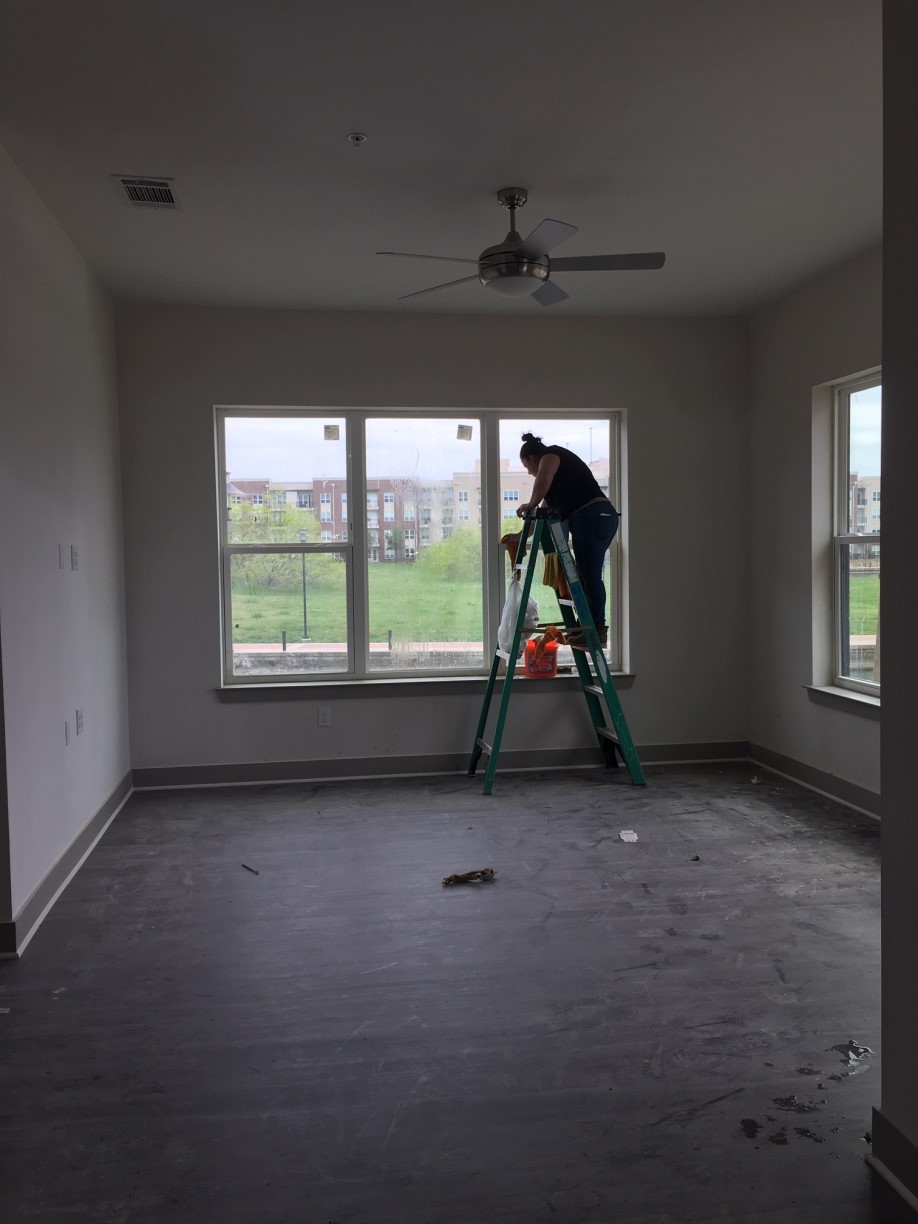 Apartment Complex Rough Post Construction Clean Up in Las Colinas, TX ...