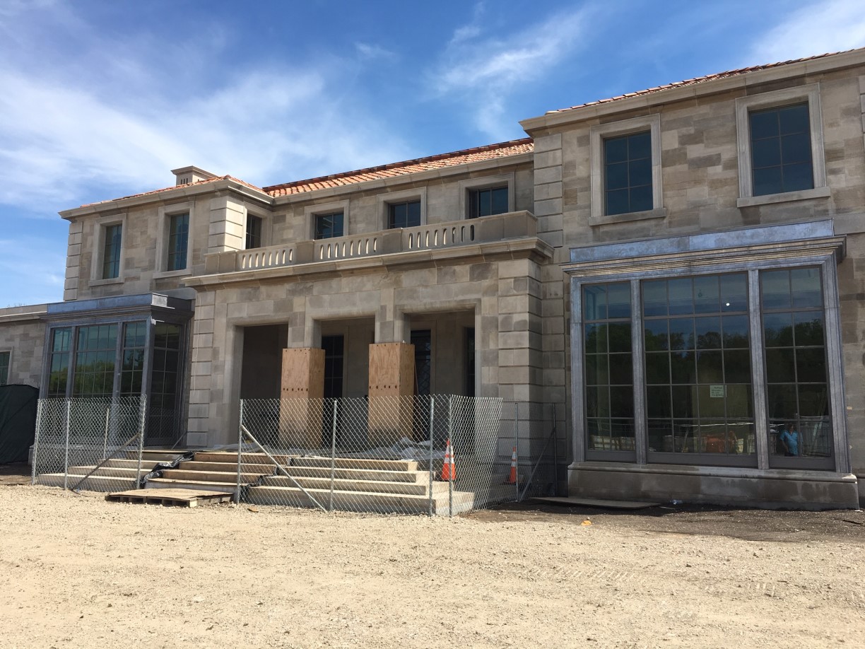 Mansion Exterior Windows Post Construction Cleaning in Highland Park ...