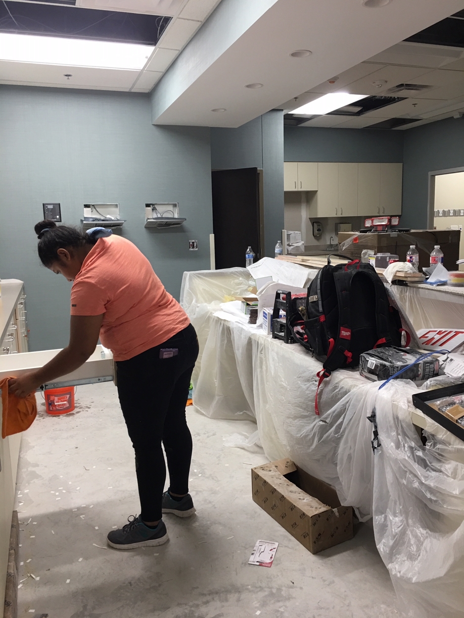 Surgery Center Rough Post Construction Clean Up in Dallas, TX | GRUBBS ...