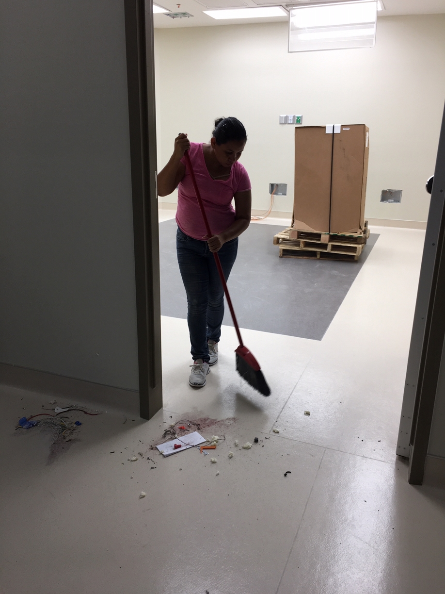 Surgery Center Rough Post Construction Clean Up in Dallas, TX | GRUBBS ...