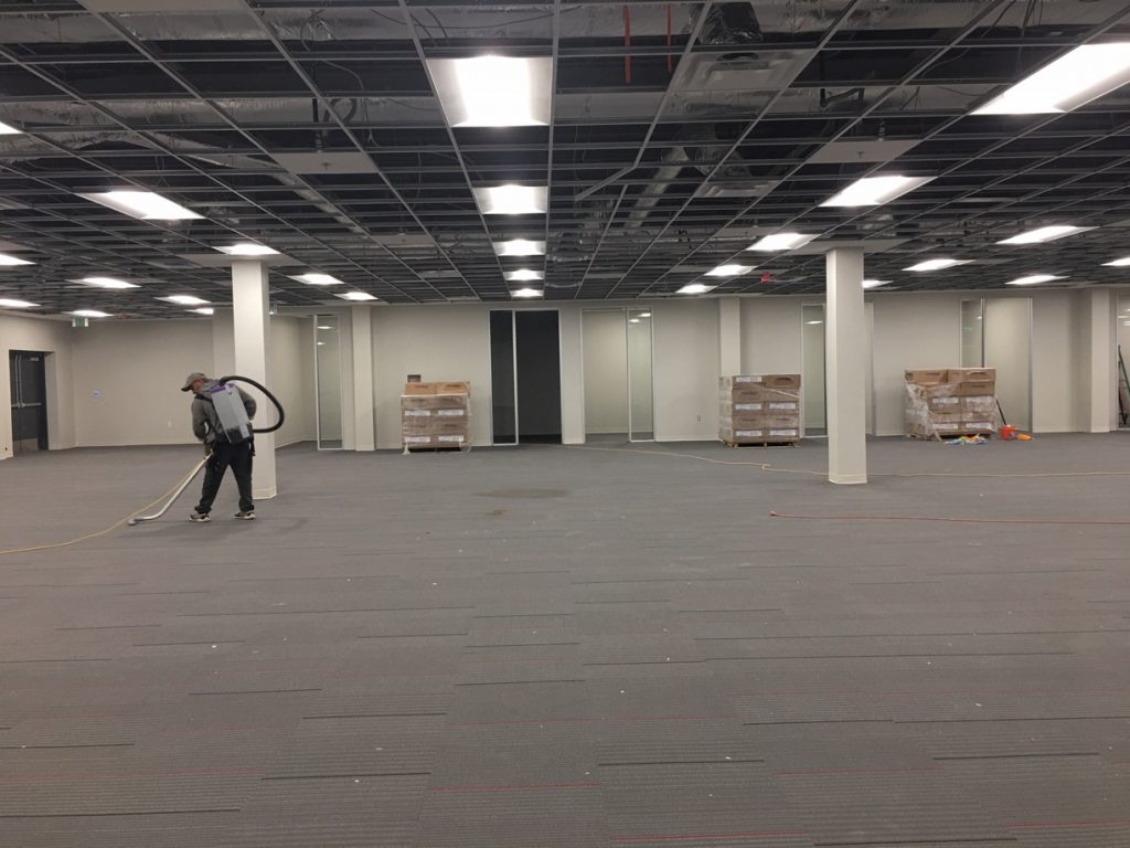Large Retail Mall Store Rough Post Construction Clean Up in Dallas, TX ...