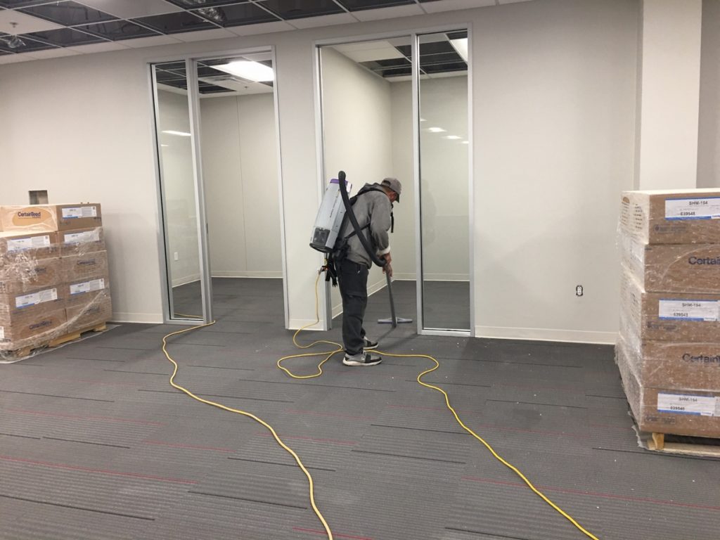 Large Retail Mall Store Rough Post Construction Clean Up in Dallas, TX ...